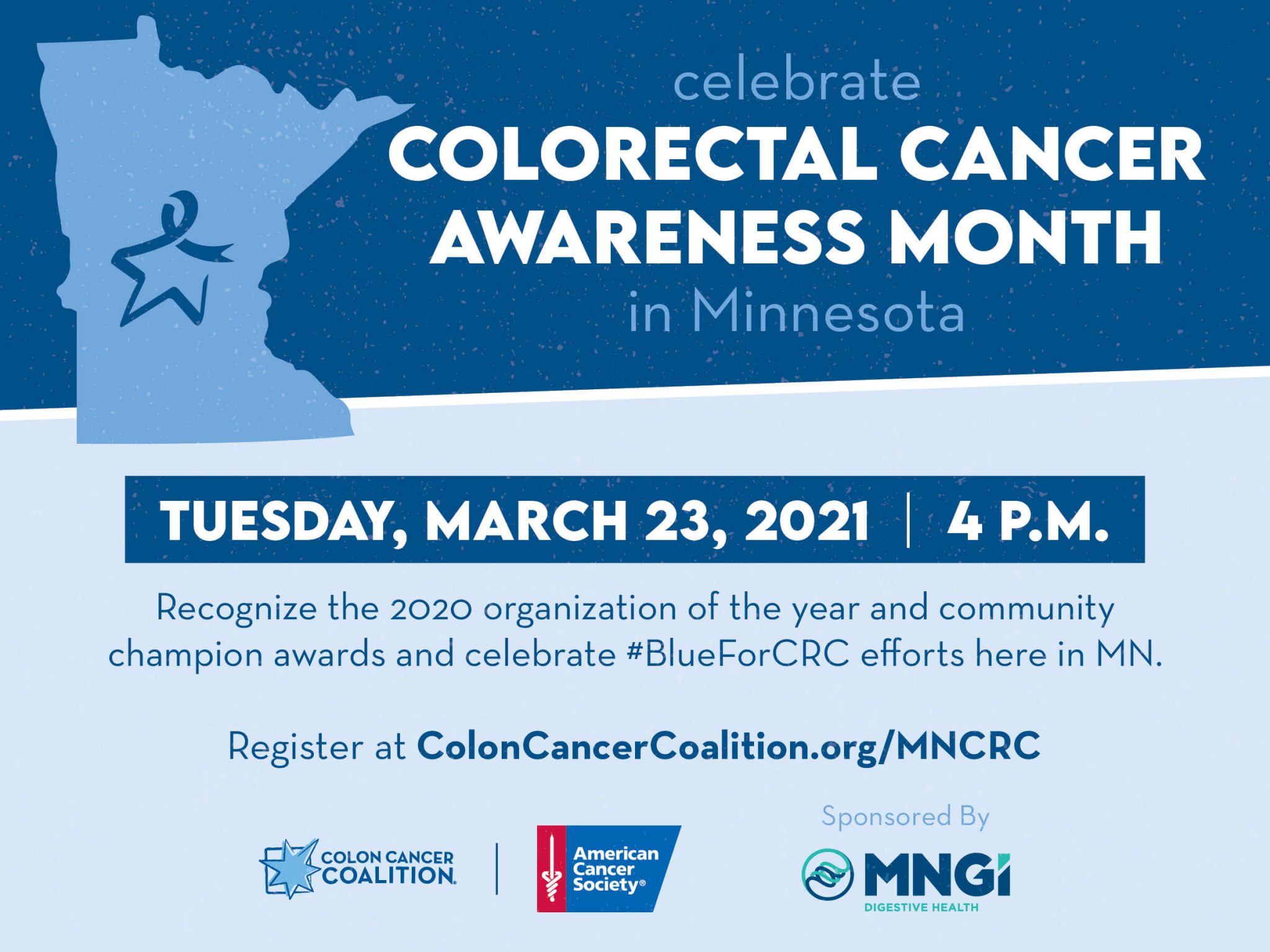 Colorectal Cancer Awareness Month – Minnesota Cancer Alliance